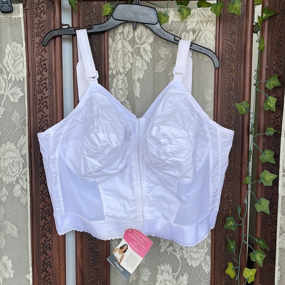 Exquisite Form | Intimates & Sleepwear | White Cotton Posture Bra ...